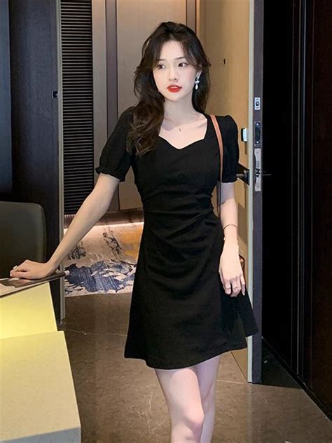 Taobao Black Dress Womens Fashion Dresses And Sets Dresses On Carousell