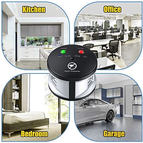 Ultrasonic Squirrel Repellent Rodent Repellent 4 In 1 Electronic Mouse