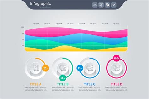 Des Infographies Pour Le Concept Dentreprise Conception Dinfographies Vectorielles