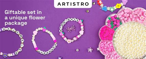 Artistro Bracelet Making Kit Friendship Bracelet Kit For Jewelry Making With Pearl