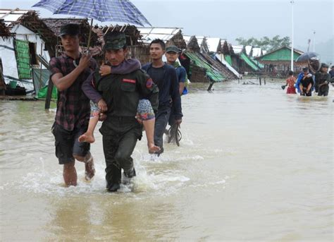 Ula Aa တပ်ဖွဲ့ဝင်များက ကျောက်တော် ညောင်ချောင်း စစ်ဖီးယှောင်စခန်းမှ စစ်ဖီးယှောင်များအား ရီဖီးလွတ