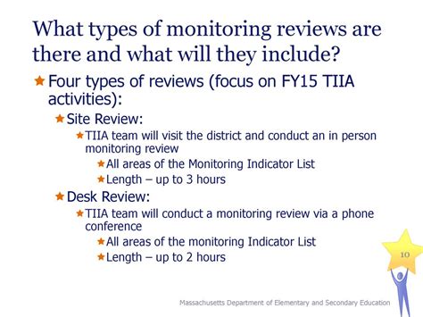 preparing for title iia monitoring review fy15 ppt download