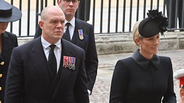 Why Mike Tindall is wearing three medals at Queen's funeral | HELLO!