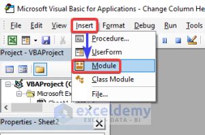 How To Change Column Header Name In Excel VBA 3 Examples