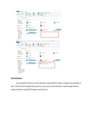 How To Use Write Blocker For Imaging Pen Drive PDF