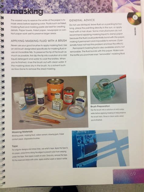 Masking Techniques Elements Of Art Famous Artists Mask