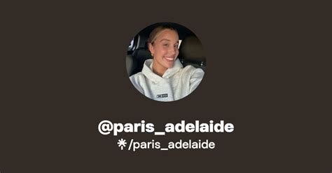 Paris Adelaide Instagram Tiktok Twitch Linktree