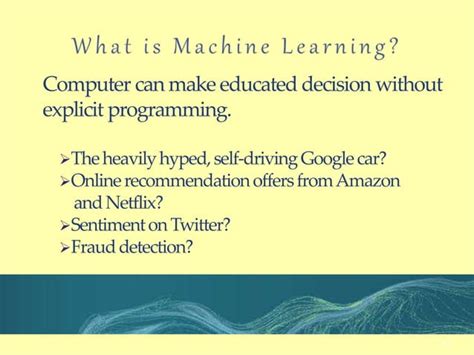 machine learning pptx