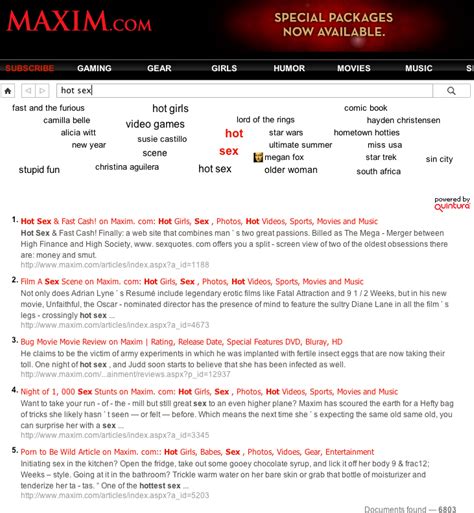 Yahoo Gets Dumped By Maxim Techcrunch