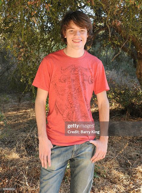 Actor Aaron Tyler Poses During A Photo Shoot On October 10 2011 In News Photo Getty Images