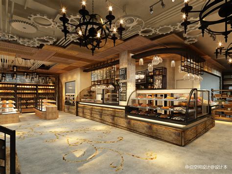 极致复古工业风格两层楼咖啡西餐厅装修设计3433820 设计本装修效果图