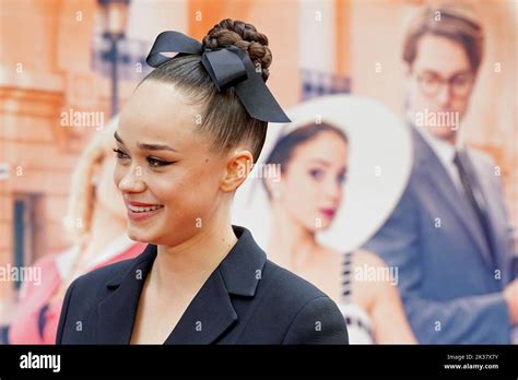 Rose Williams Attends The UK Premiere Of Mrs Harris Goes To Paris At The Curzon Mayfair London