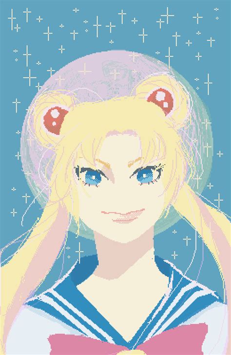 Pixilart Sailor Moon By Shashalisha