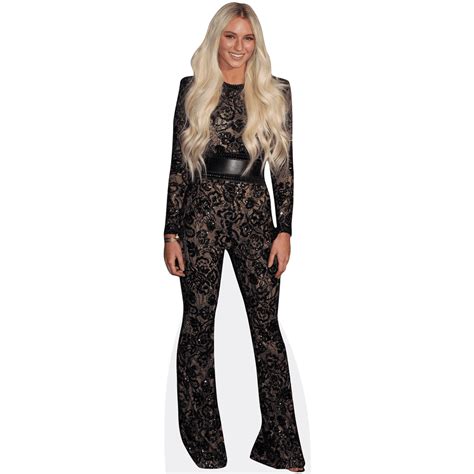 Lucie Donlan Black Outfit Mini Cardboard Cutout Standee