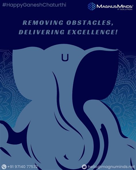 Magnusminds It Solution On Linkedin Happyganeshchaturthi Ganpati2024 Vighnaharta Magnusminds