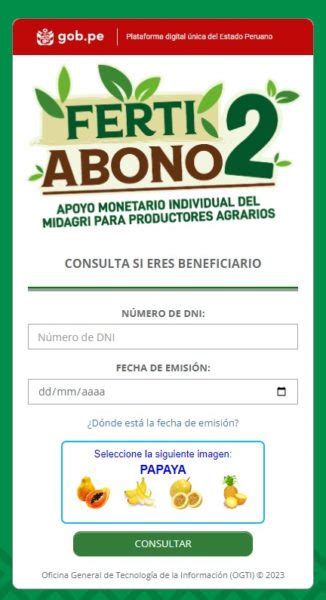 Fertiabono Ii 2023 Link De Consulta Con Dni ¿cómo Saber Si Soy