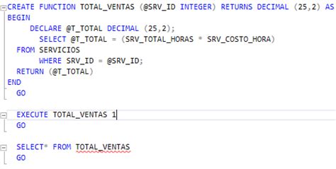 Sql Server C Mo Mostrar Los Datos De Una Funci N Creada En Sql