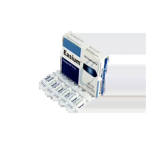 Easium Suppository 10mg Uses Dosage Side Effects Generic Price
