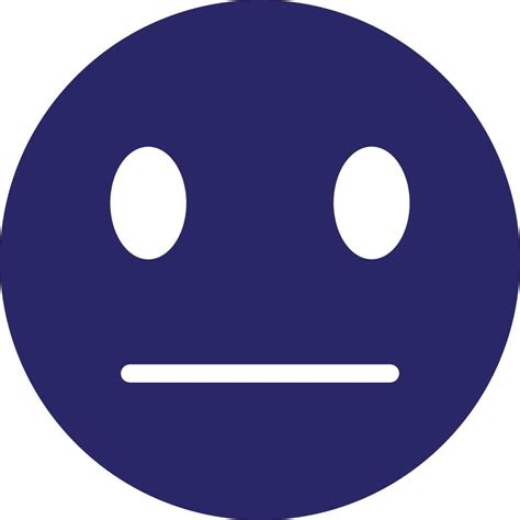 Expressionless Face Vector Icon 38111429 Vector Art At Vecteezy