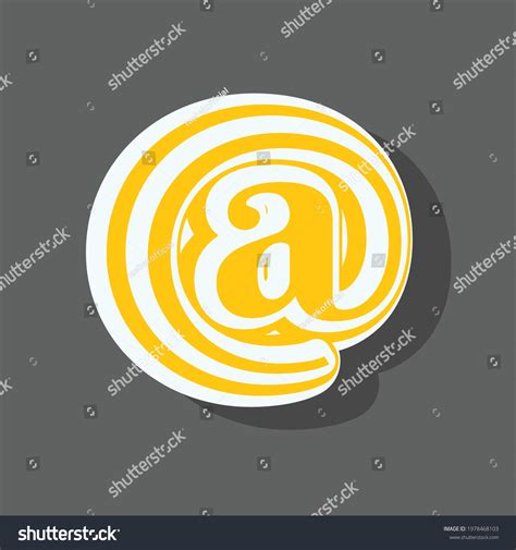 symbol design vector object stock vector royalty free 1978468103