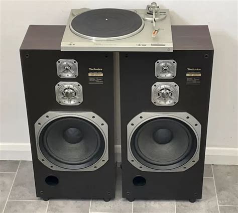 Huge Technics Sb 2870 Speakers 12” Woofer Very Rare Collect Derby
