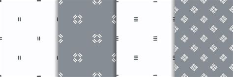 Premium Vector Vector Set Of Simple Basic Seamless Patterns