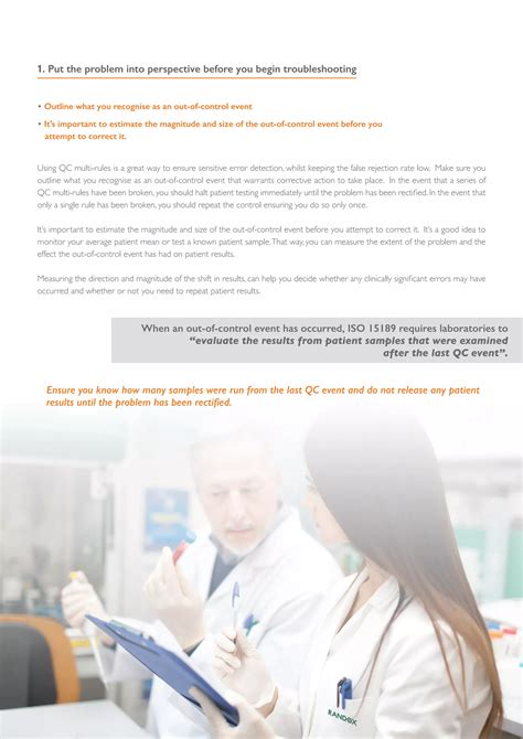 Troubleshooting Qc Problems Your Qc Has Failed What Do You Do Next Pdf