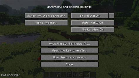 Inventory Tweaks Mod For Minecraft 1 12 2 Organize Your Items