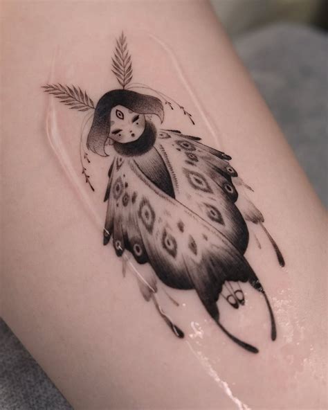 64 Unique Moth Tattoos That Celebrate Transformation Sacred Joanne