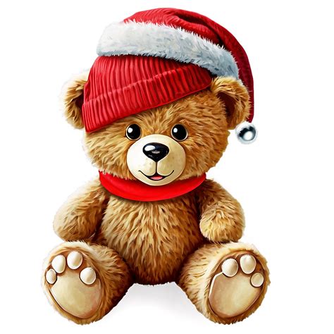 Download Christmas Teddy Bear Png 05212024