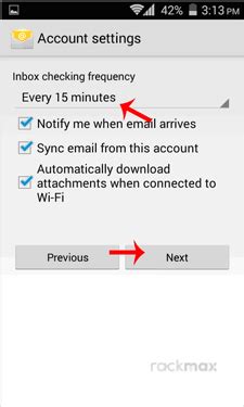 How To Add A CPanel Email Account To An Android Mobile RackMAX