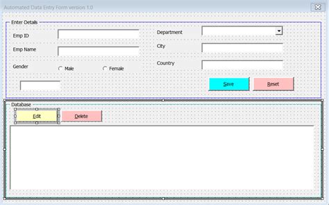 How To Update And Delete Using Excel Vba Userform Vba