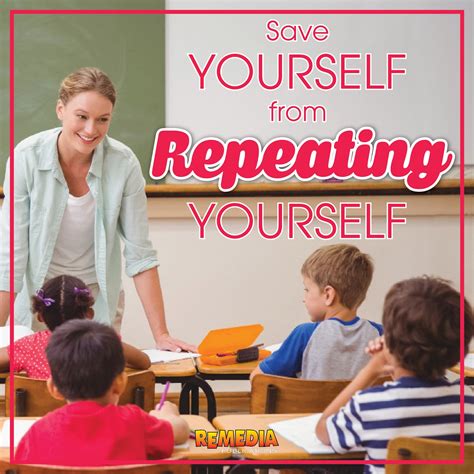 Save Yourself From Repeating Yourself Remedia Publication