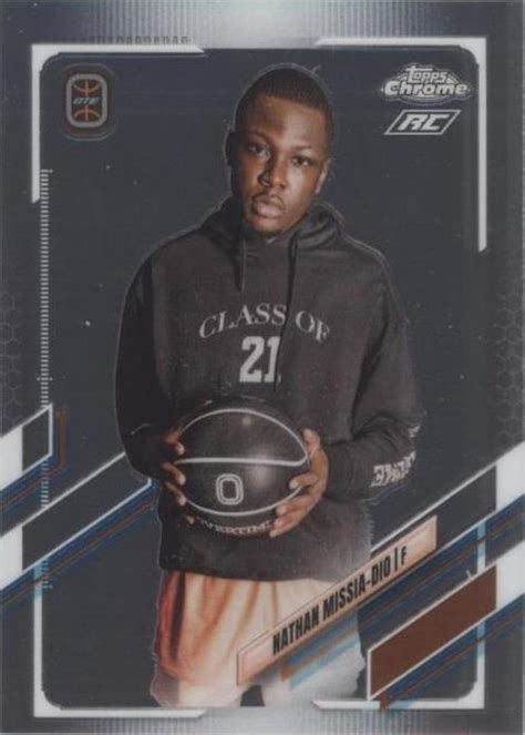 2021 22 Topps Chrome OTE Overtime Elite 91 Nathan Missia Dio For