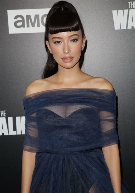 Christian Serratos Walking Dead Season 9 Special Screening In La