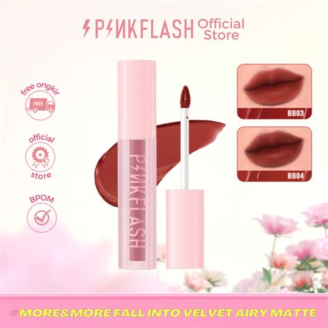 Jual Pinkflash Airy Matte Mousse Tint PF L08 All Variant Shopee Indonesia