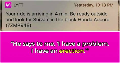 Woman Sexually Harassed By Lyft Driver Shares Chilling Experience To