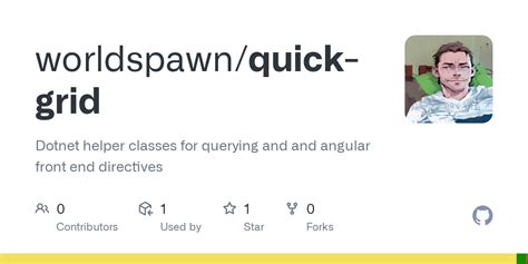Github Worldspawn Quick Grid Dotnet Helper Classes For Querying And And Angular Front End