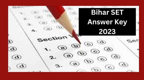 Bseb Bihar Set Answer Key 2023 बिहार सेट परीक्षा की उत्तर कुंजी कैसे