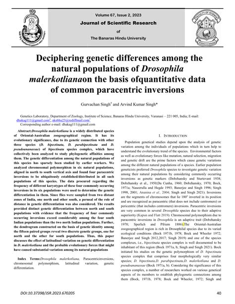 Pdf Deciphering Genetic Differences Among The Natural Populations Of