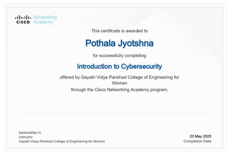 Cybersecurity Cisco Gvpcw Networkingacademy Learningjourney