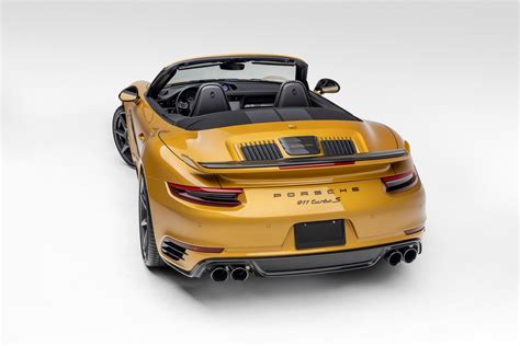 1 500 Mile 2019 Porsche 911 Turbo S Cabriolet Exclusive Series Wob Cars
