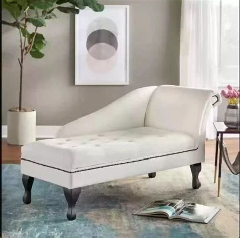 Sheesham Wood Tantric Chaise Loung Chair Wood Diwan Finish Color