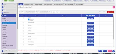 Complete GSTR B Form Working Process Via Gen GST Software
