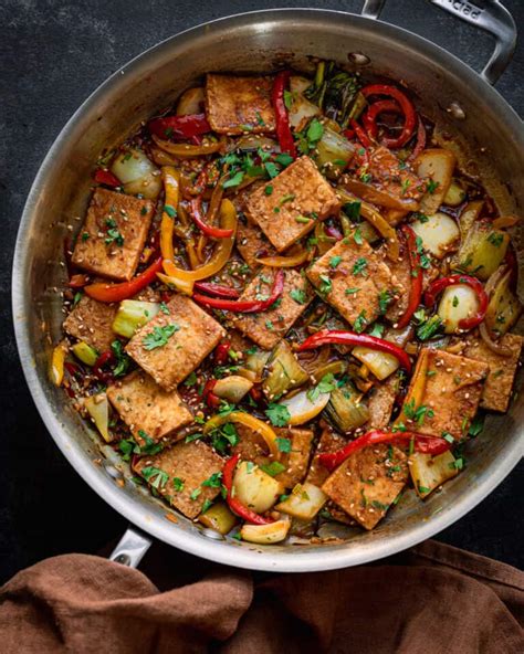 Tofu Stir Fry Rainbow Plant Life
