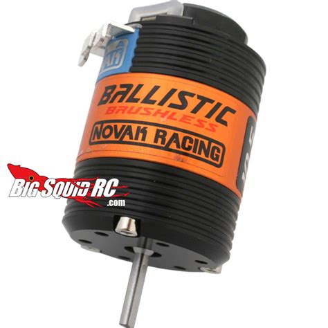 Team Novak Ballistic Spec Brushless Motors Big Squid RC RC Car And Truck News Reviews
