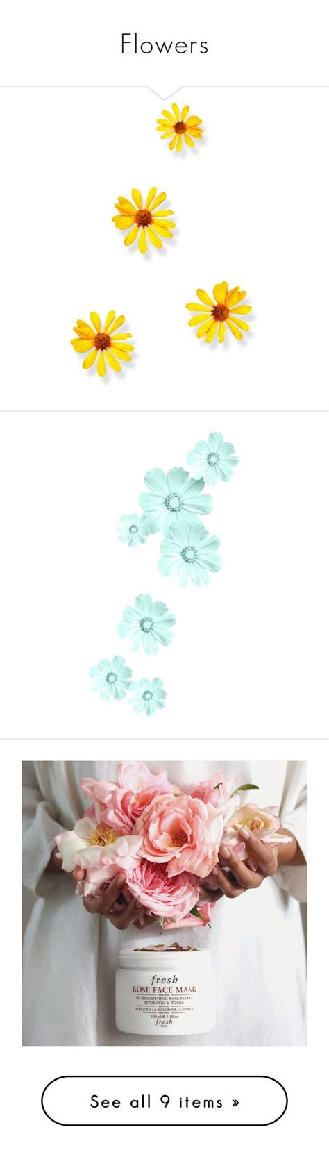 Flowers By Lialicious Liked On Polyvore Featuring Fillers Flowers Decorations Article