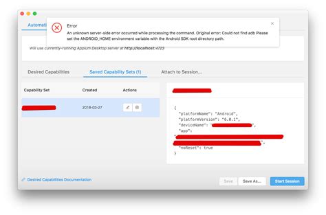 Original Error Could Not Find Adb Please Set The Androidhome