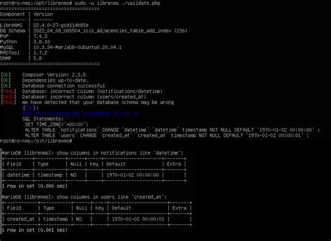 Validate Php Db Schema Idiocy Help LibreNMS Community