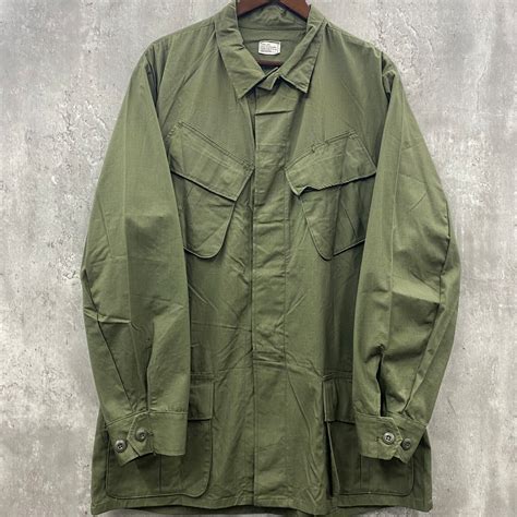 60s Usarmy ジャングルファティーグジャケット 4th デッドストック 042 古着 Vintage Shop Ncd